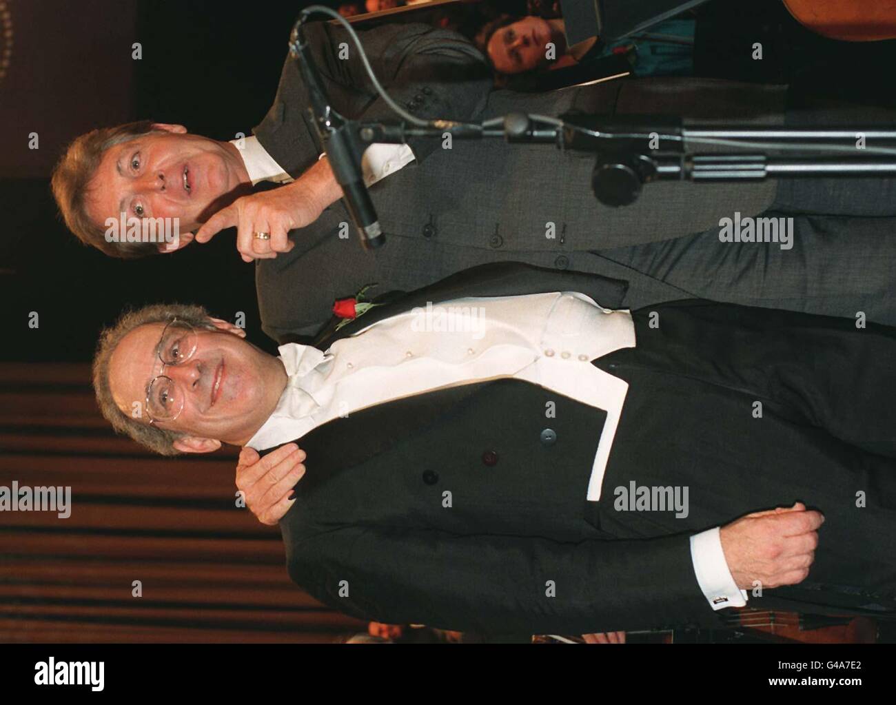 Lawrence foster left who conducted the london symphony orchestra hi-res ...