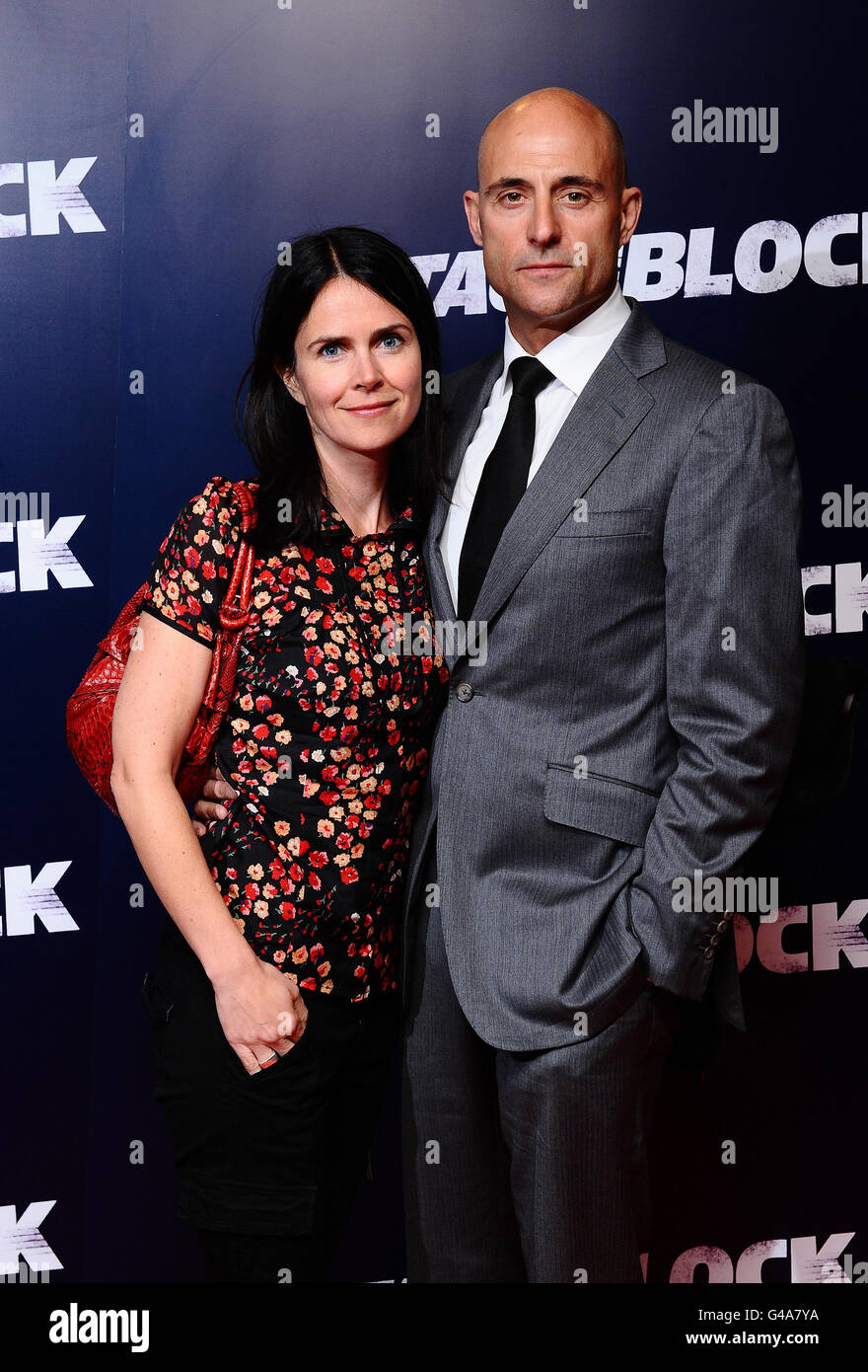 Mark Strong Wife Liza Marshall High Resolution Stock Photography and ...