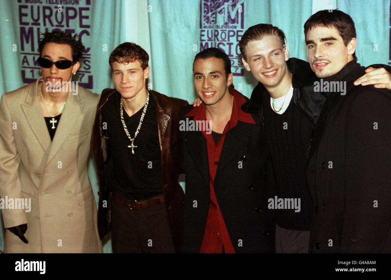BACKSTREET BOYS MTV Stock Photo - Alamy