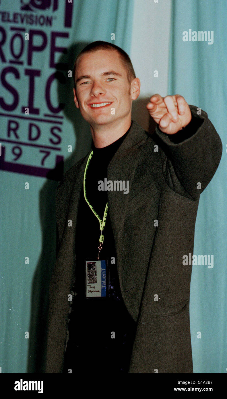 TONY MORTIMER MTV Stock Photo - Alamy