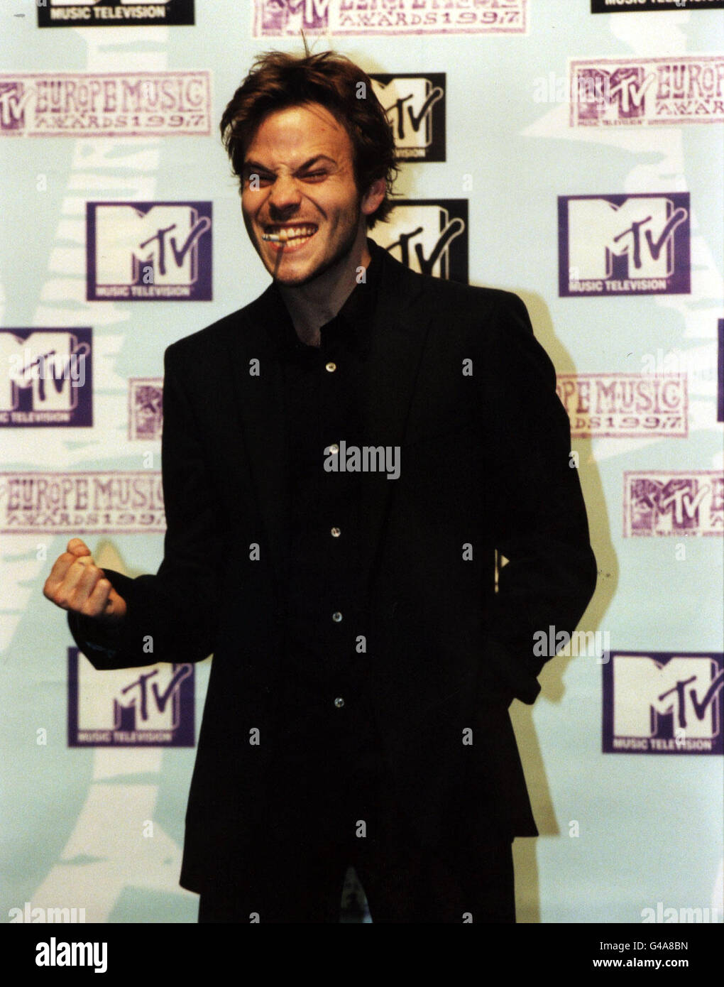 American actor stephen dorff 1997 mtv awards in rotterdam hi-res stock ...