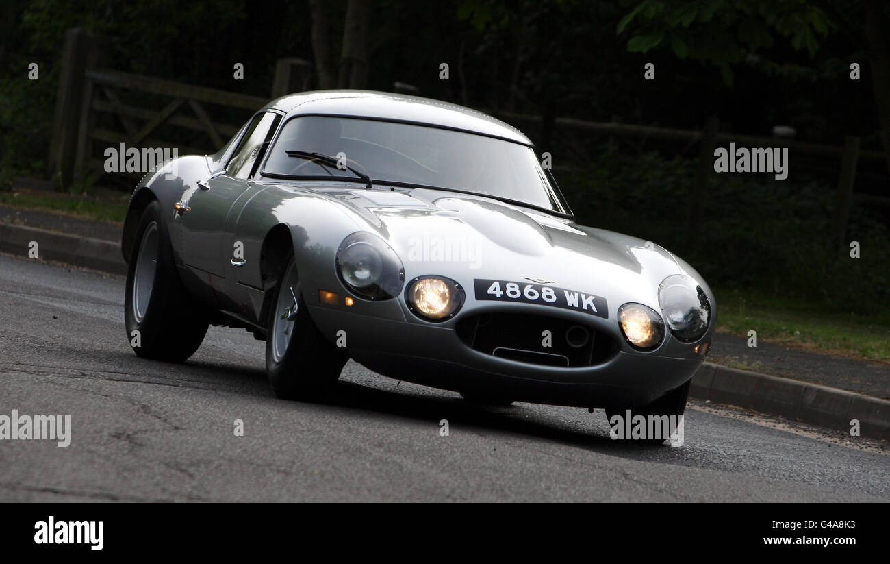 A unique Jaguar race car takes to the road after 47 yrs and 7,000 hours ...