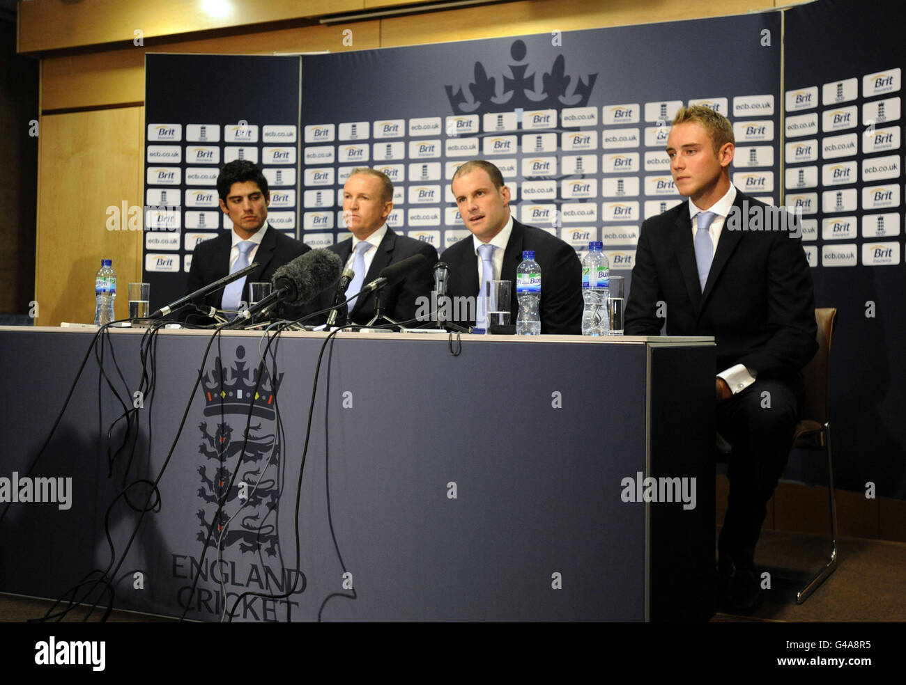 Cricket - England Press Conference - Lords Stock Photo - Alamy