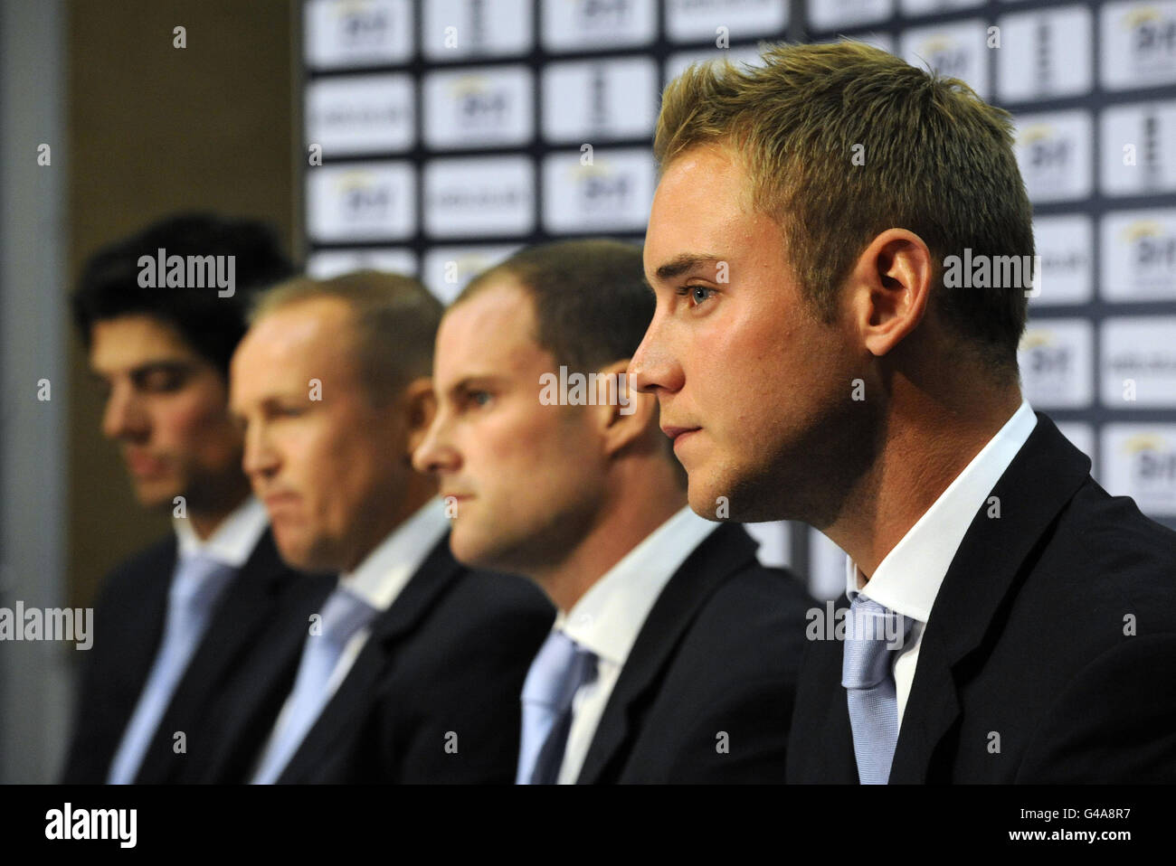 Cricket - England Press Conference - Lords Stock Photo - Alamy