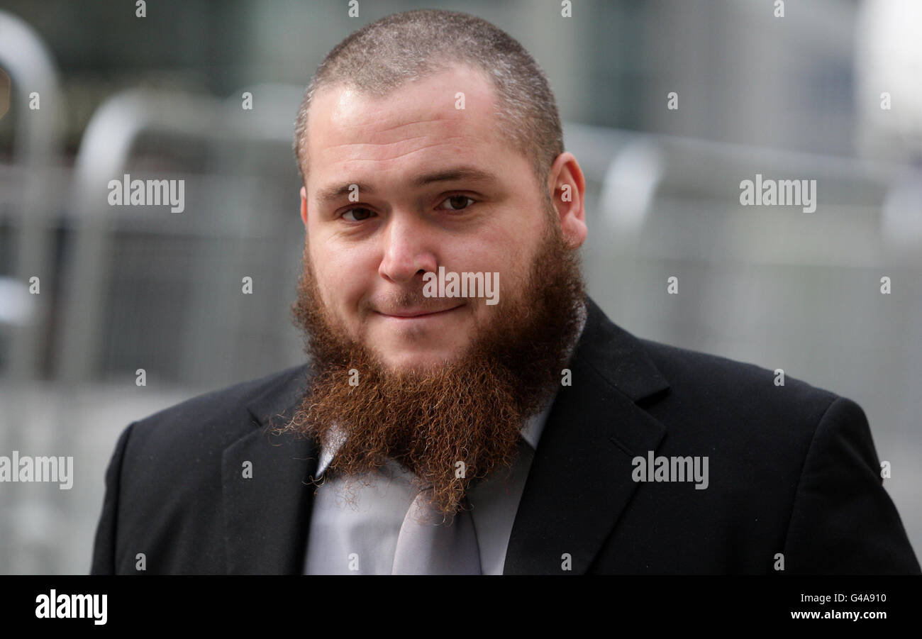 Matthew Newton arrives at Manchester Crown Court where it is alleged ...