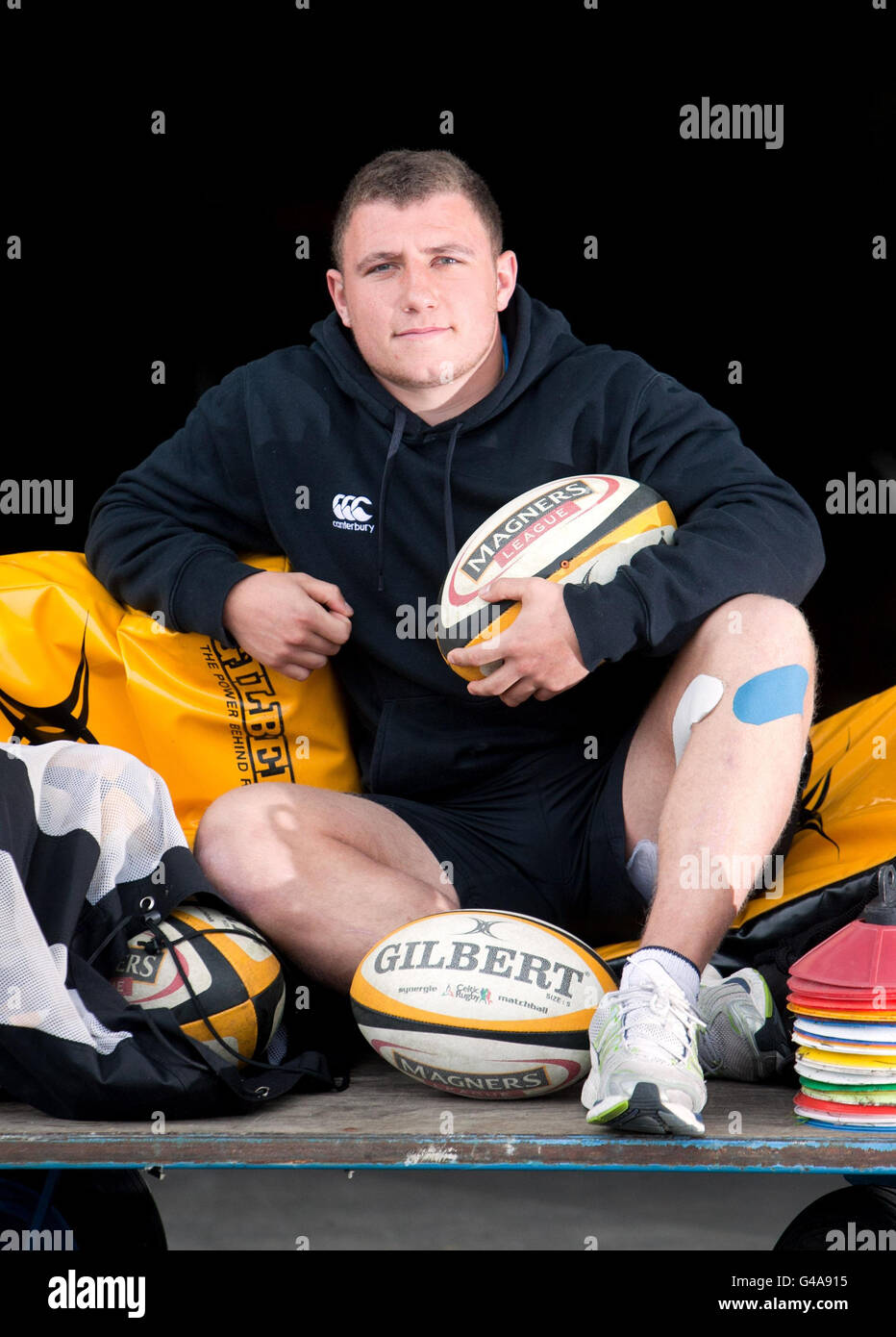 Glasgow Warriors' stand off Duncan Weir during a team announcement at ...