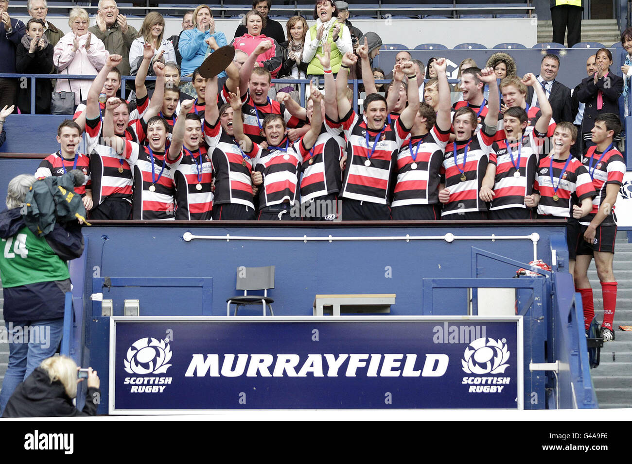 Rugby Union - National Youth Finals - Murrayfield Stock Photo - Alamy