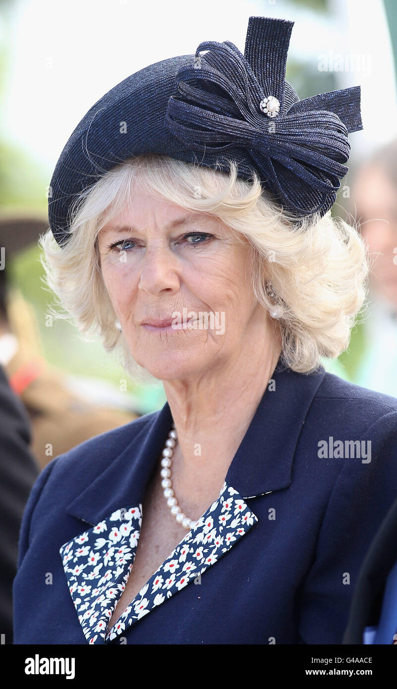 The Duchess of Cornwall attends a commemorative service for ...