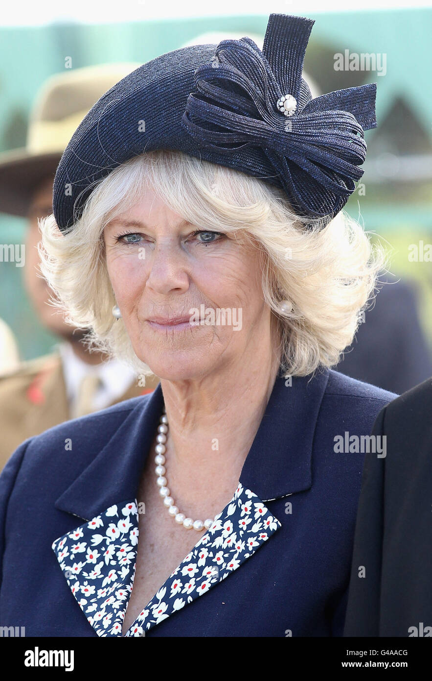 The Duchess of Cornwall attends a commemorative service for ...