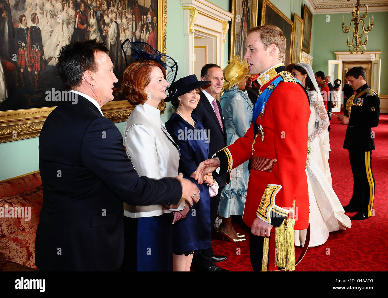 The Royal Wedding Stock Photo - Alamy