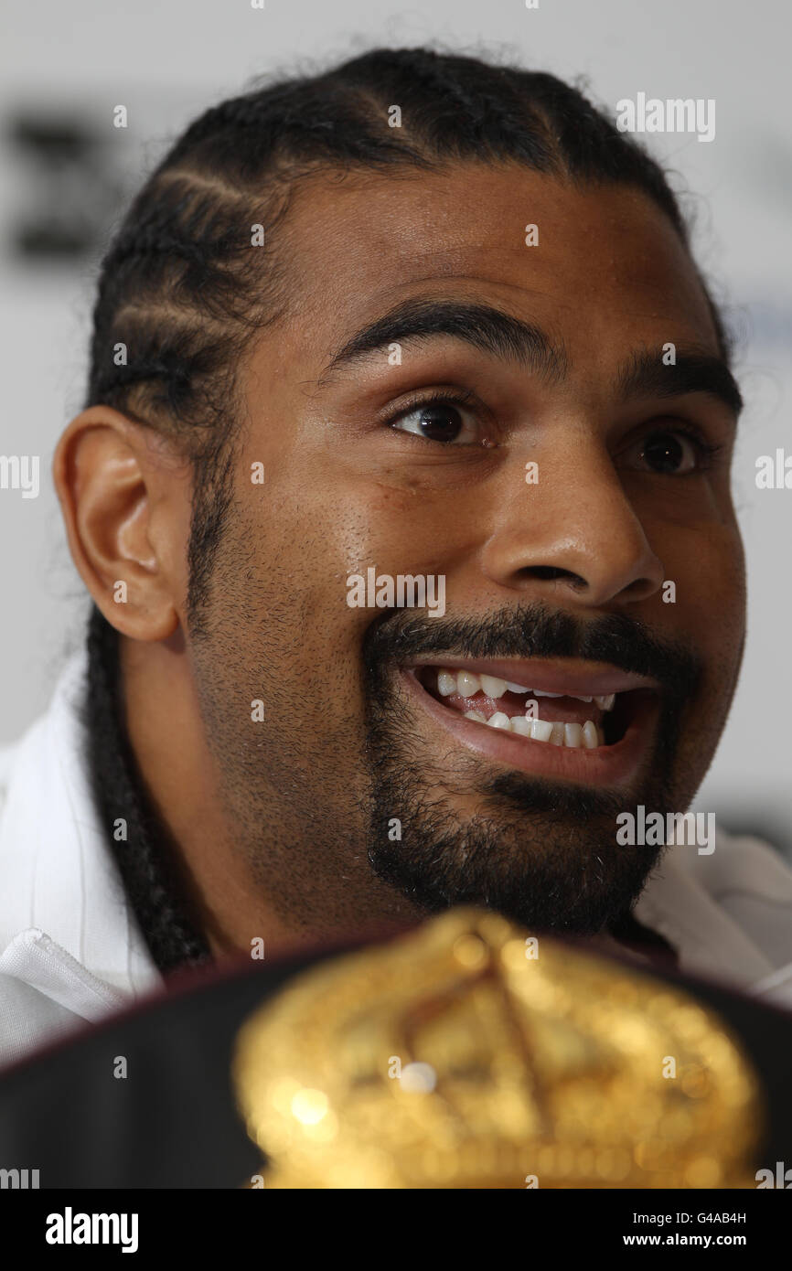 Boxer david haye hi-res stock photography and images - Alamy