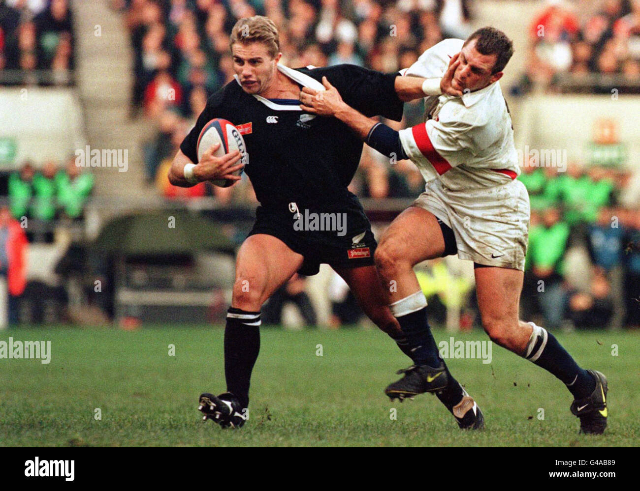 RUGBY U England v NZ Captain Stock Photo - Alamy