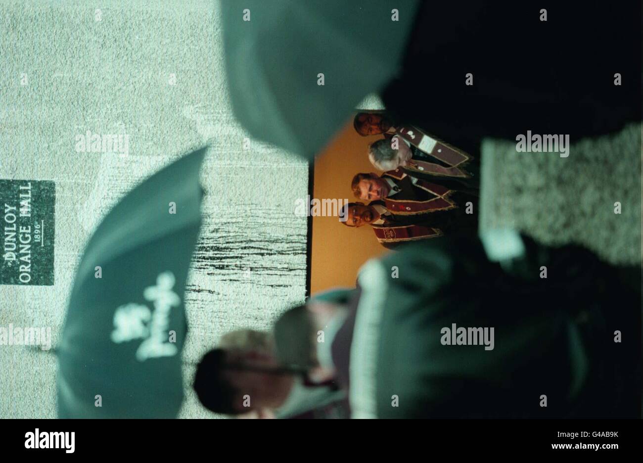 Members of the Dunloy Walkers Club attended a church service at Dunloy ...