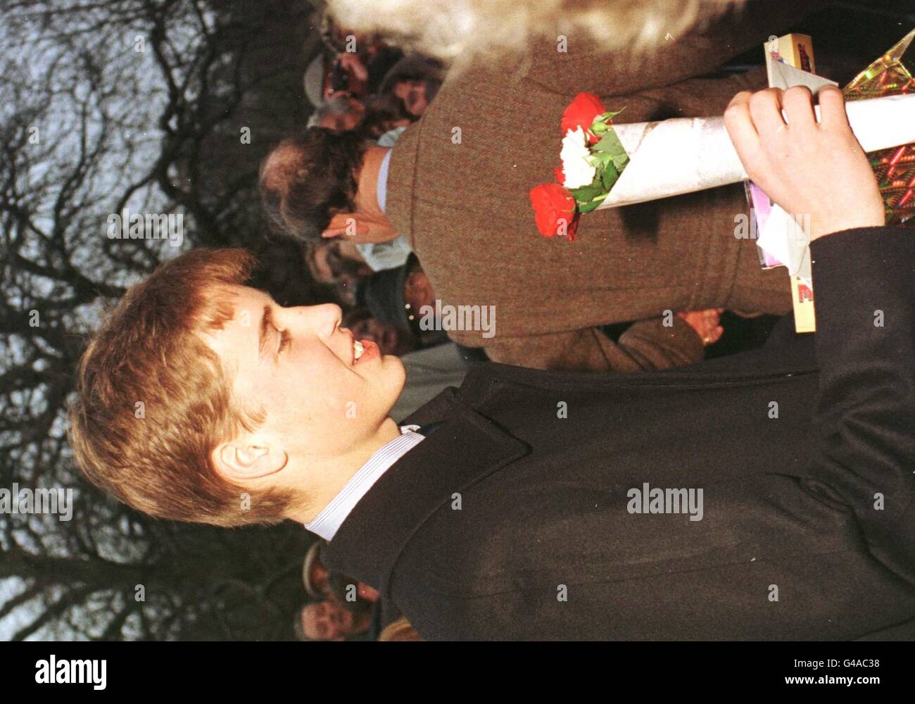 ROYAL Prince William/flowers Stock Photo - Alamy