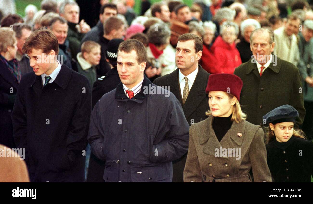 Princess royal back prince andrew hi-res stock photography and images ...