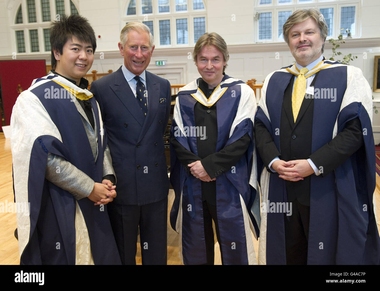 Prince Charles visits the Royal College of Music Stock Photo - Alamy