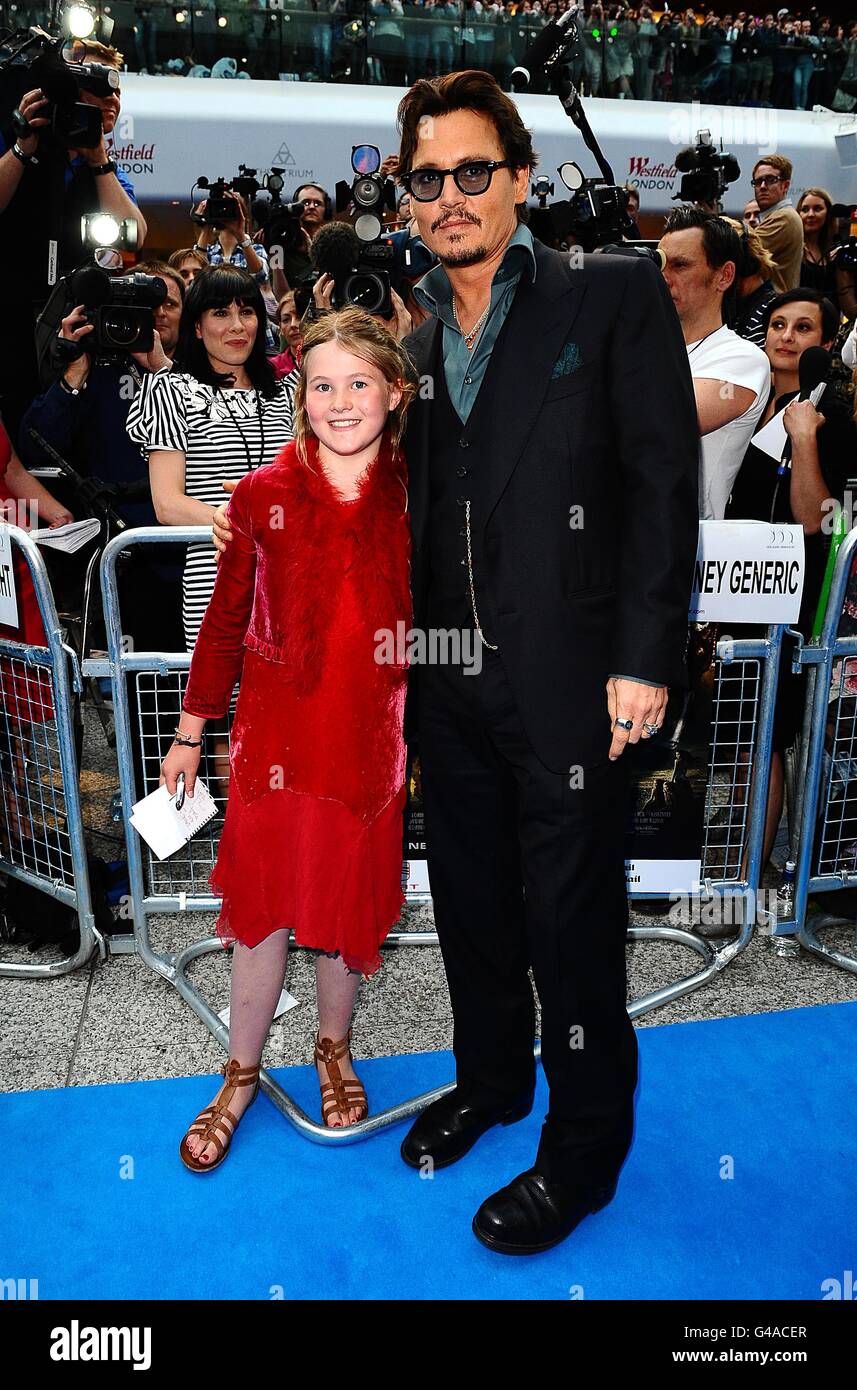 Johnny depp and beatrice delap hi-res stock photography and images - Alamy