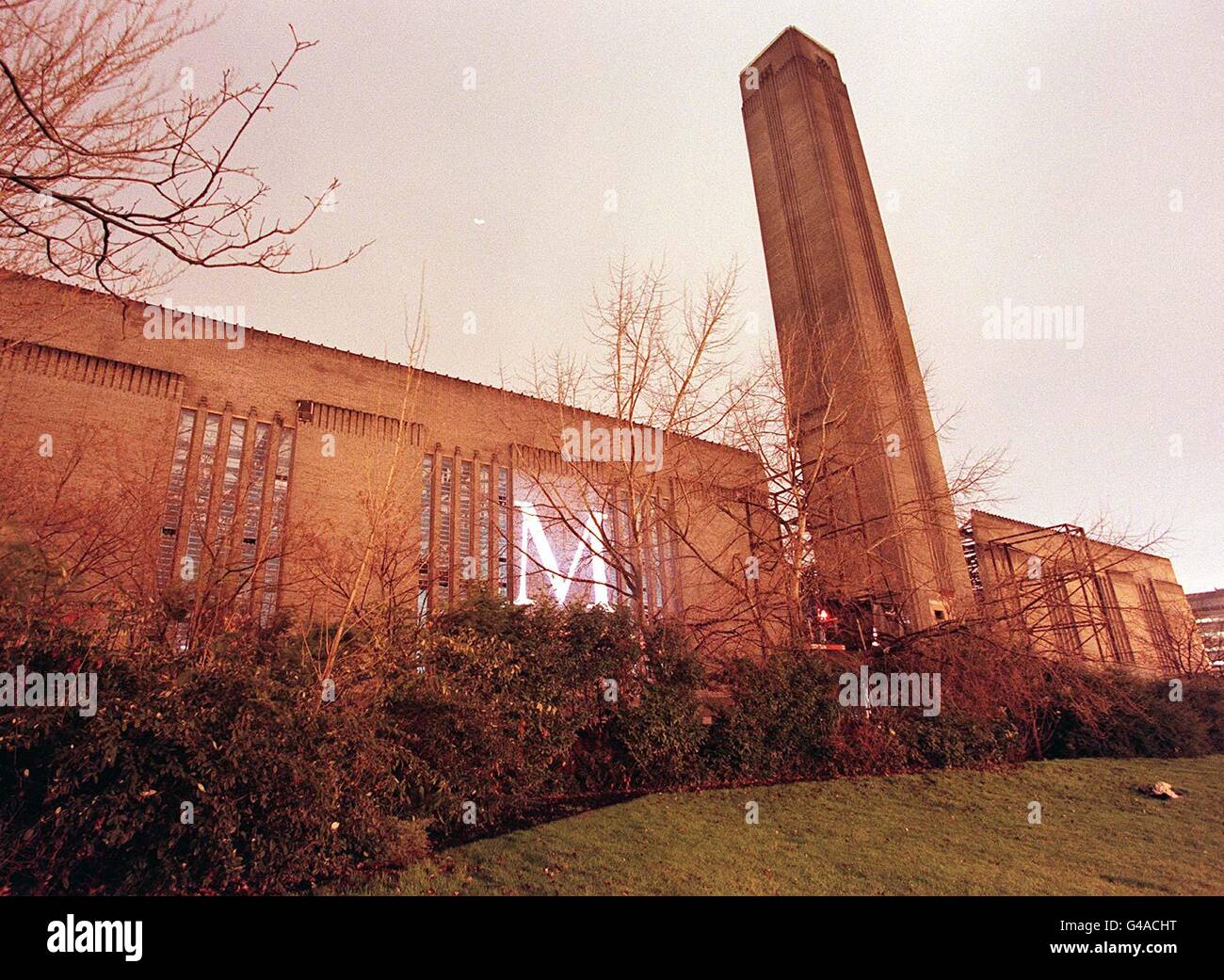 MILLENNIUM M projection Stock Photo - Alamy