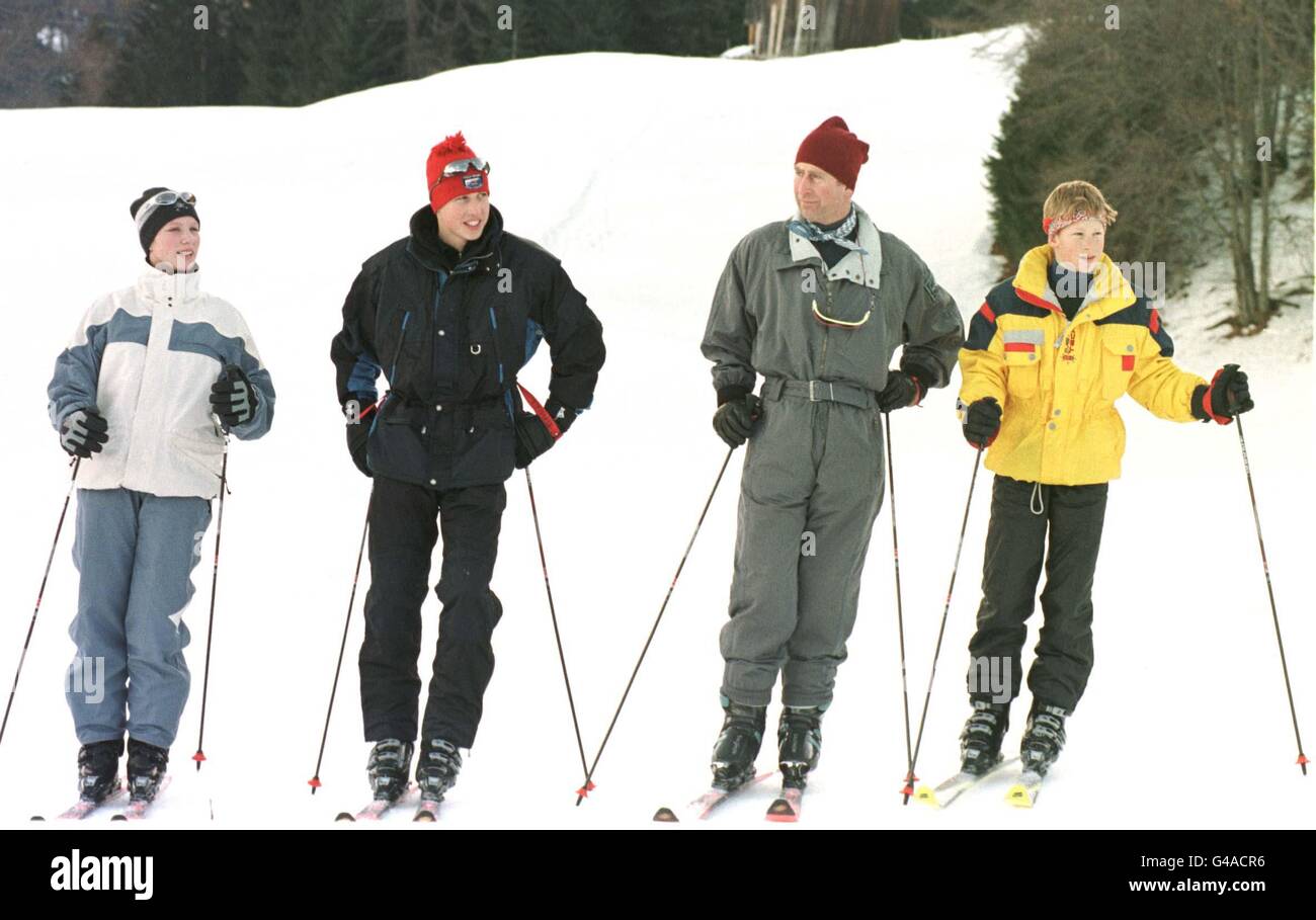 Prince william ski ing hi-res stock photography and images - Alamy