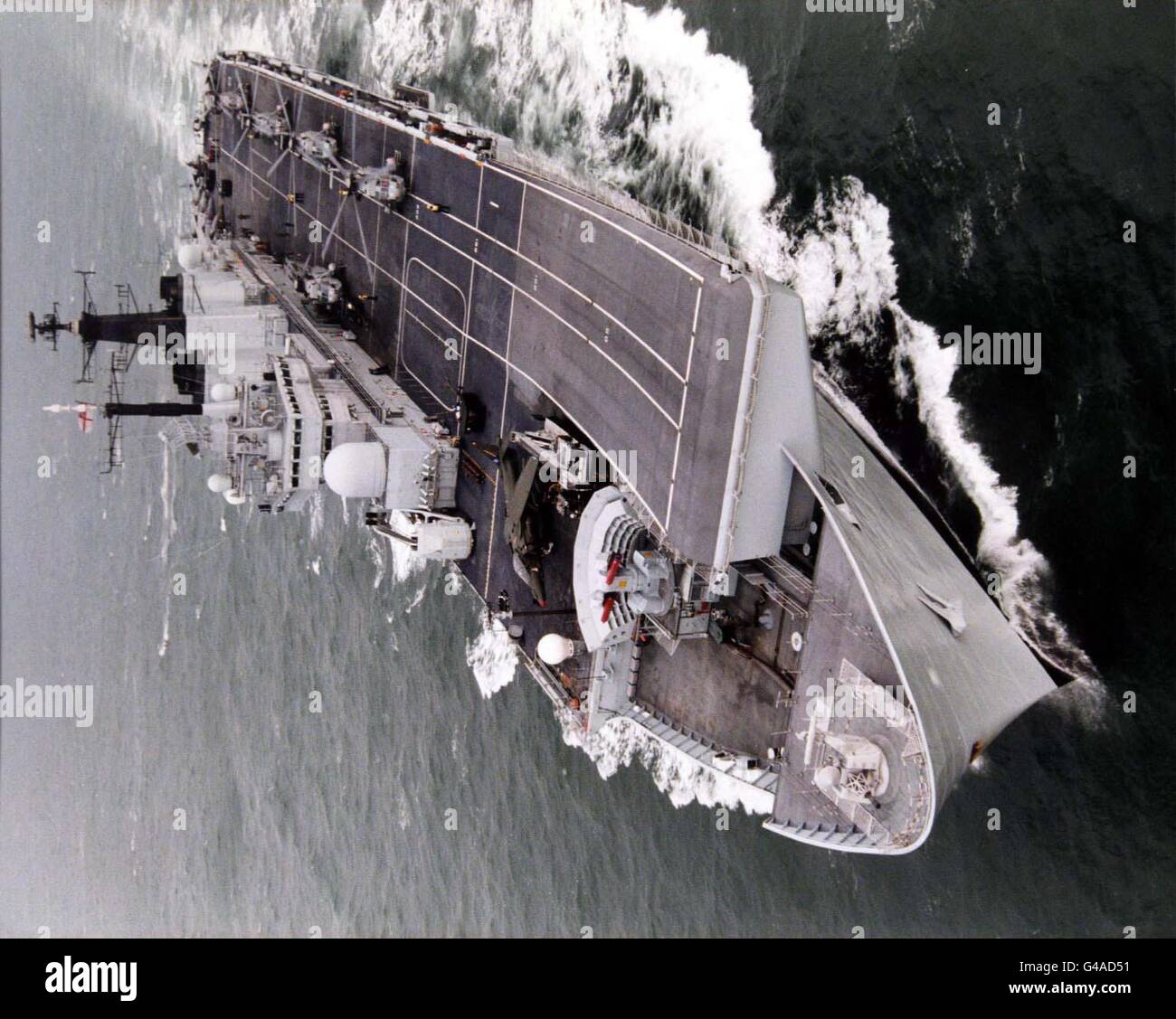 HMS Invincible filer. Undated file picture of HMS Invincible Stock ...