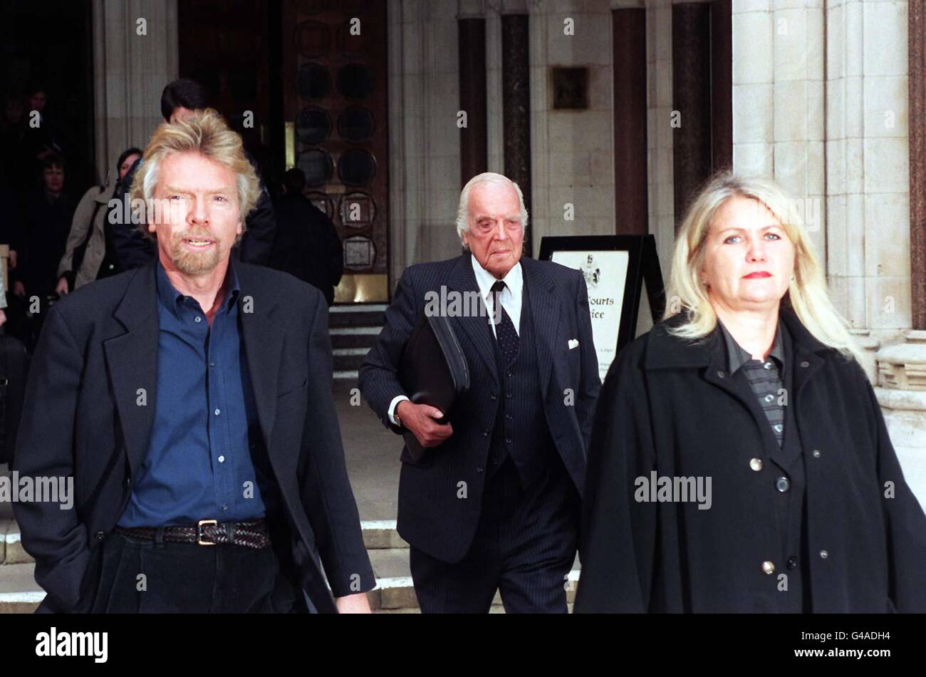 Richard branson wife joan branson hi-res stock photography and images ...
