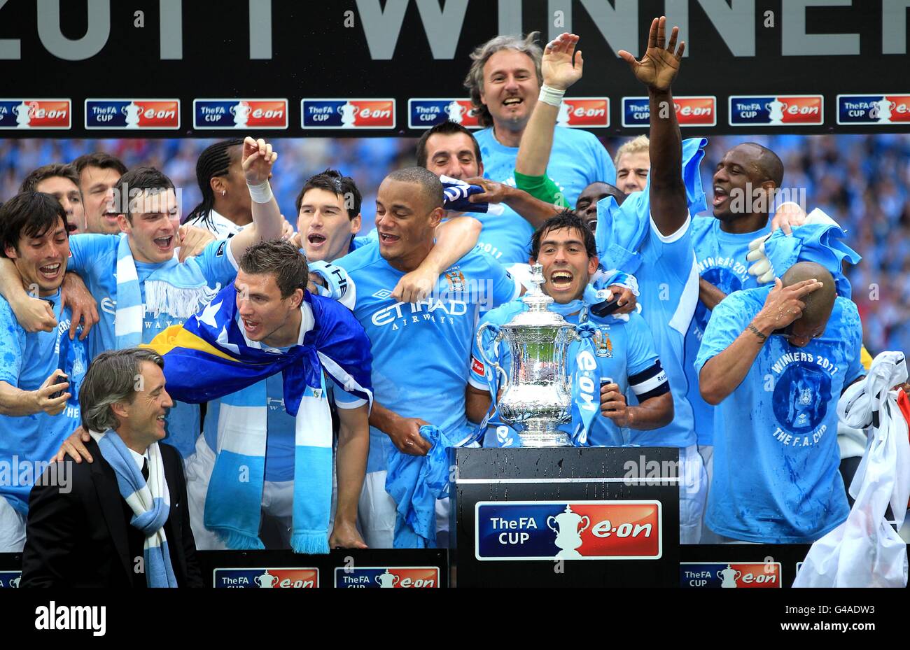 Soccer - FA Cup - Final - Manchester City v Stoke City - Wembley ...