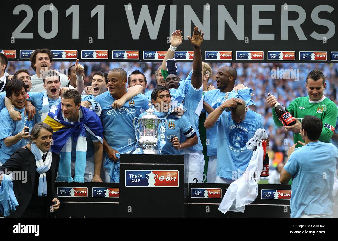Soccer - FA Cup - Final - Manchester City v Stoke City - Wembley ...