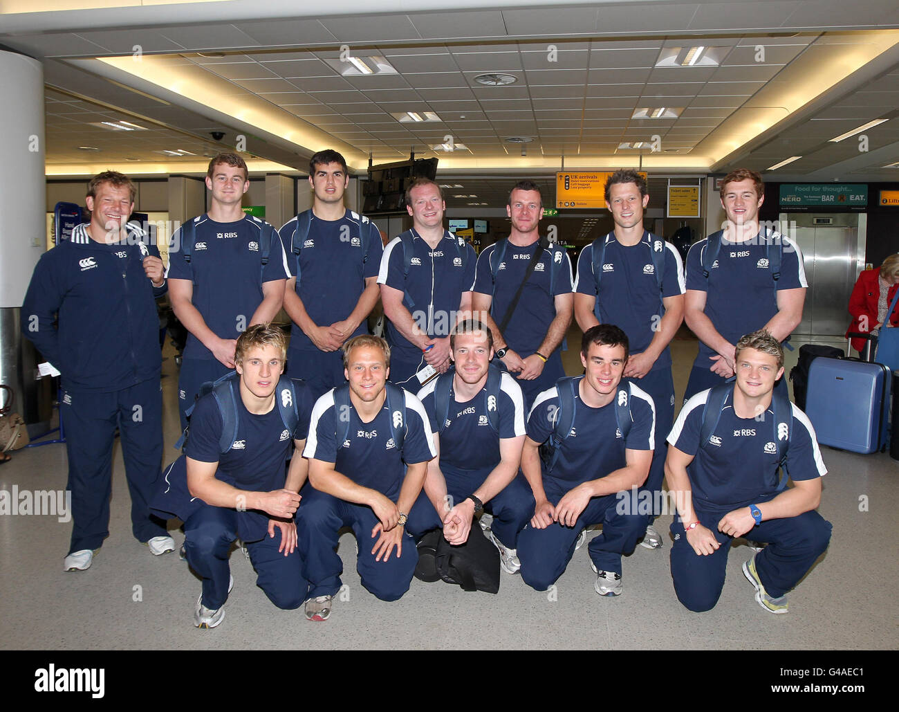 Rugbyu scotland 7s full length smiling mangpa hi-res stock photography ...