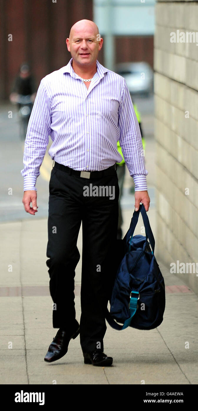 Timothy Harris 46, arrives at Northampton Crown Court where he was ...
