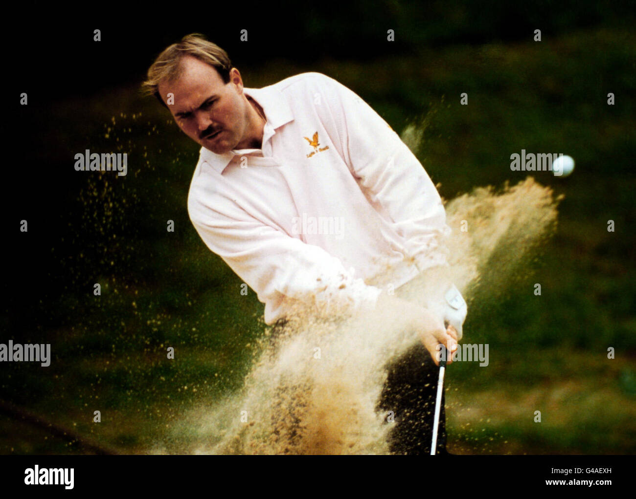 Golf - Dunhill British Masters - Woburn. Ronan Rafferty in action Stock ...