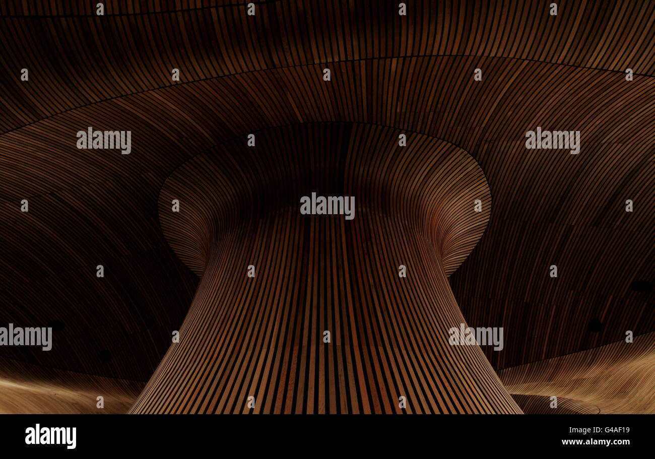 Welsh assembly interior hi-res stock photography and images - Alamy