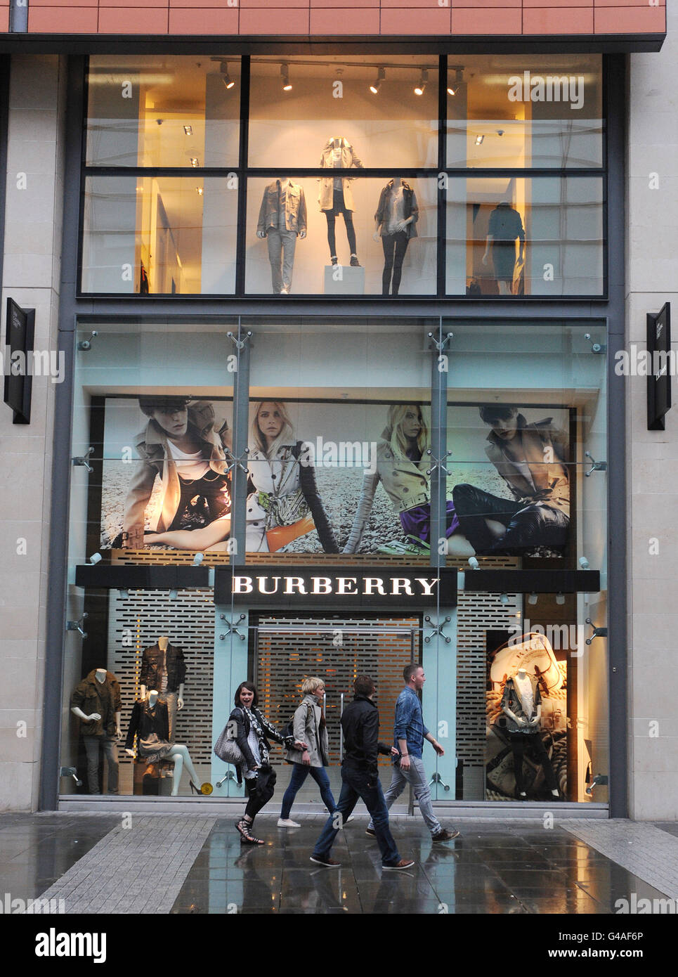 Burberry manchester hi-res stock photography and images - Alamy