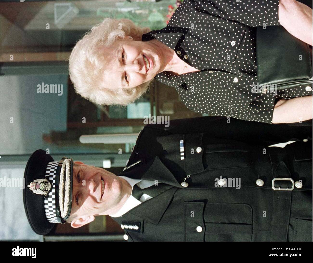 POLICE Dr OLIVER/affair Stock Photo - Alamy
