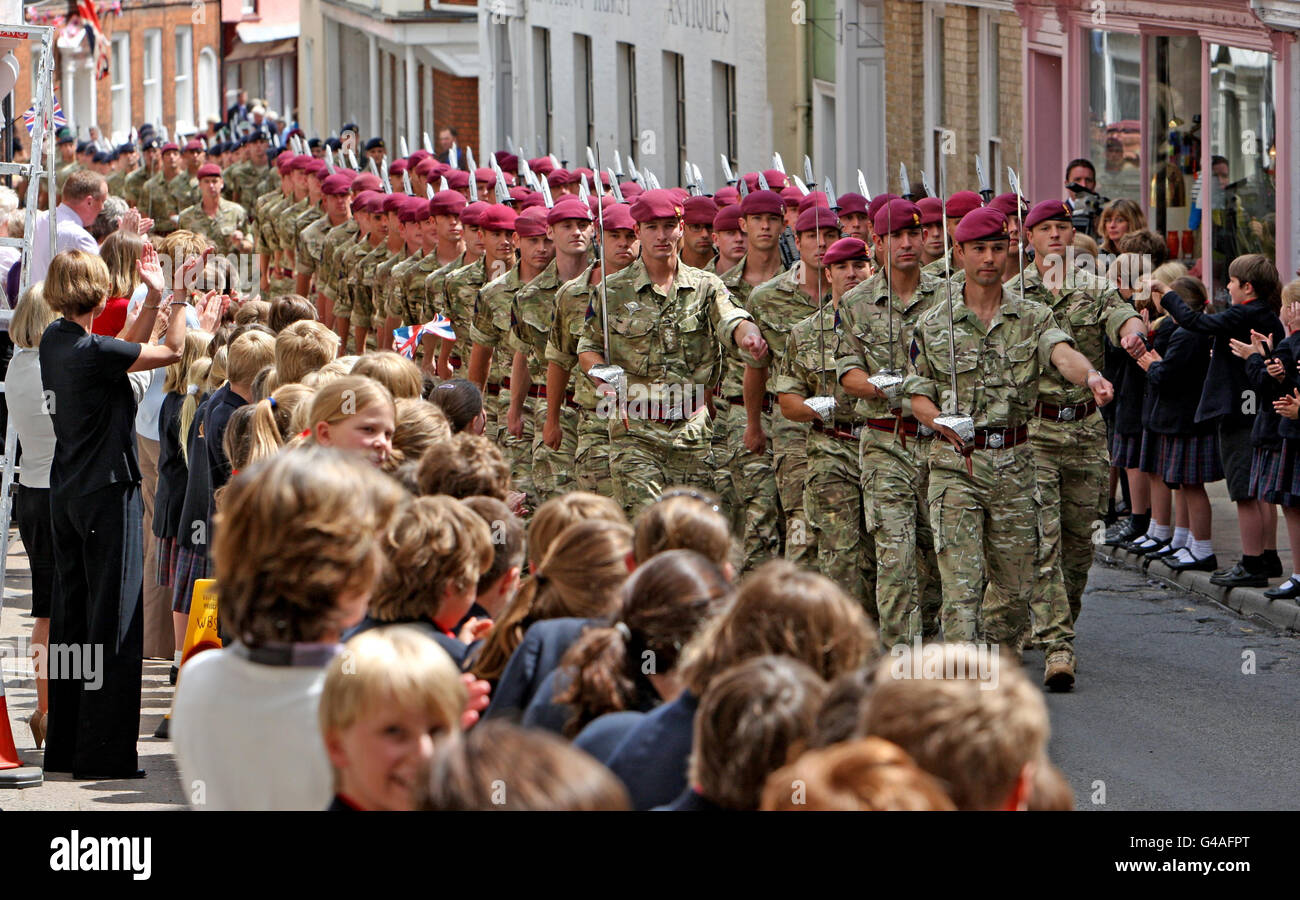 23 Engineer Regiment parade Stock Photo - Alamy
