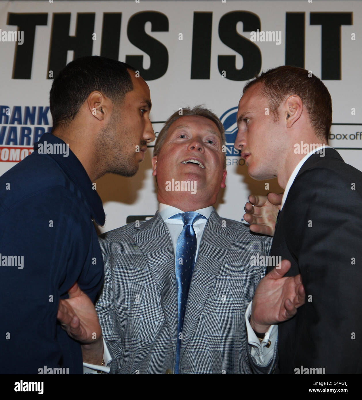 Boxing promoter Frank Warren keeps James DeGale and his challenger ...