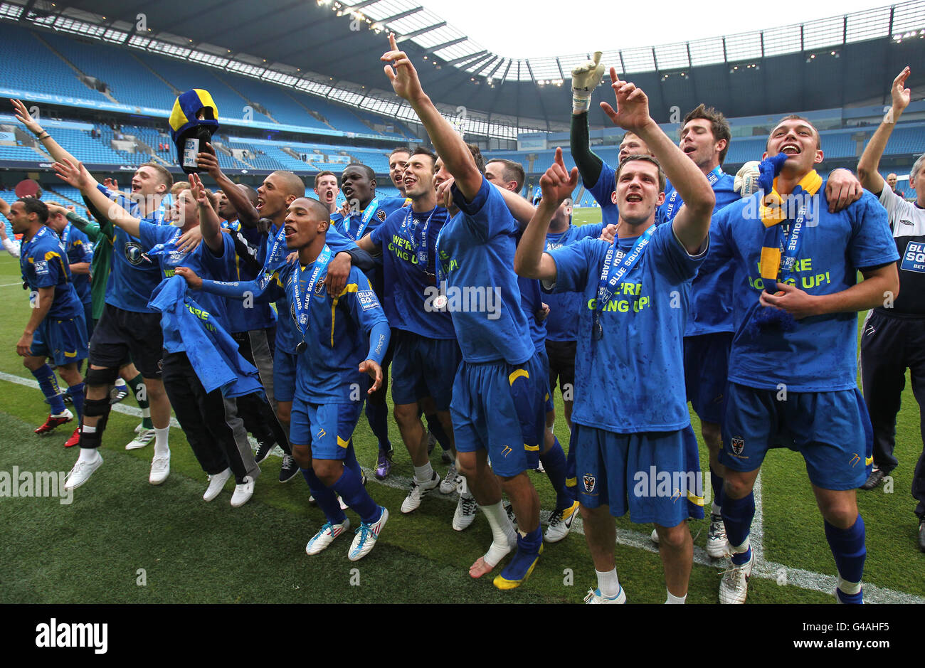 Soccer - Blue Square Premier League - Play Off Final - AFC Wimbledon v ...