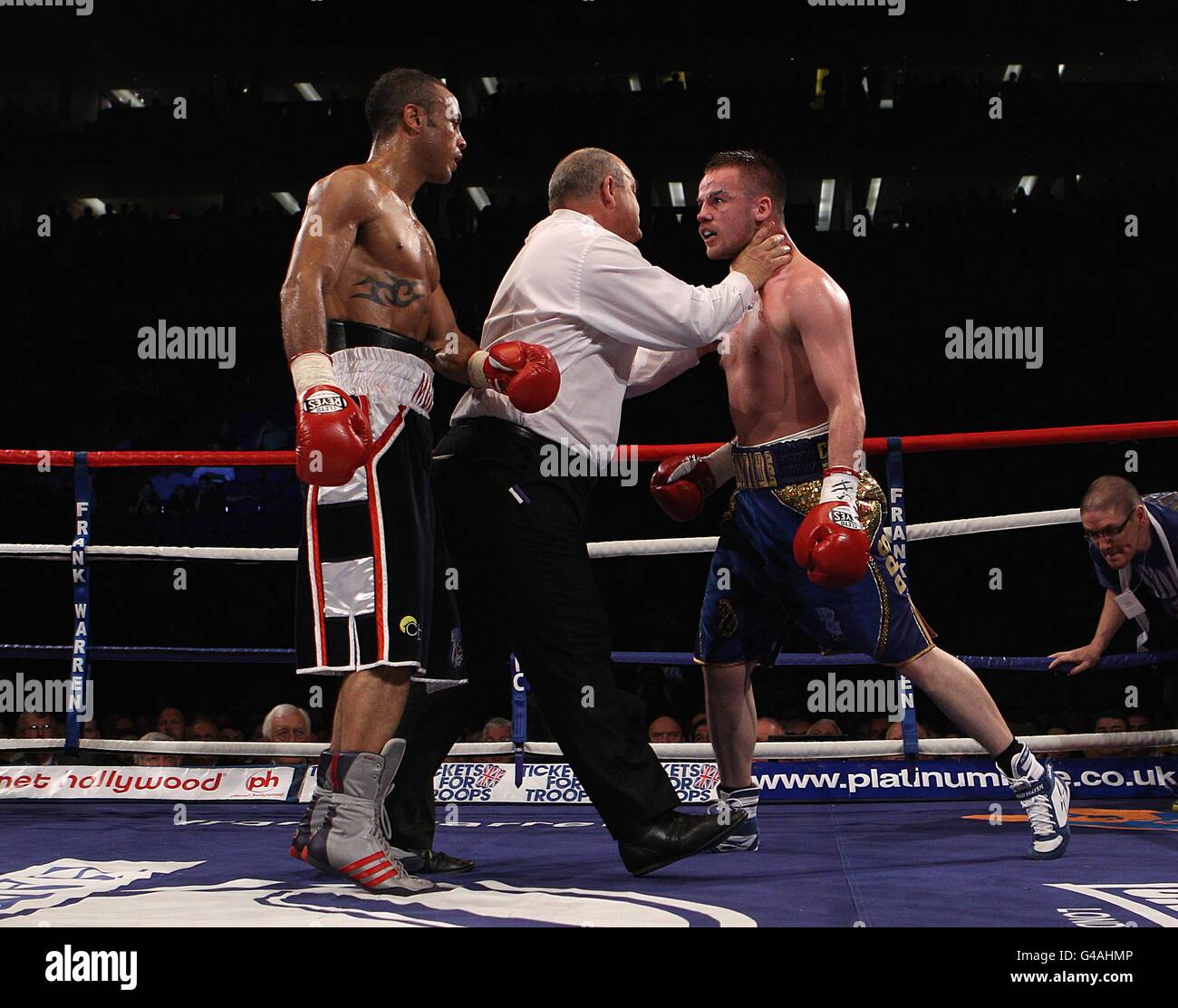 Boxing - This Is It - The O2 Stock Photo - Alamy