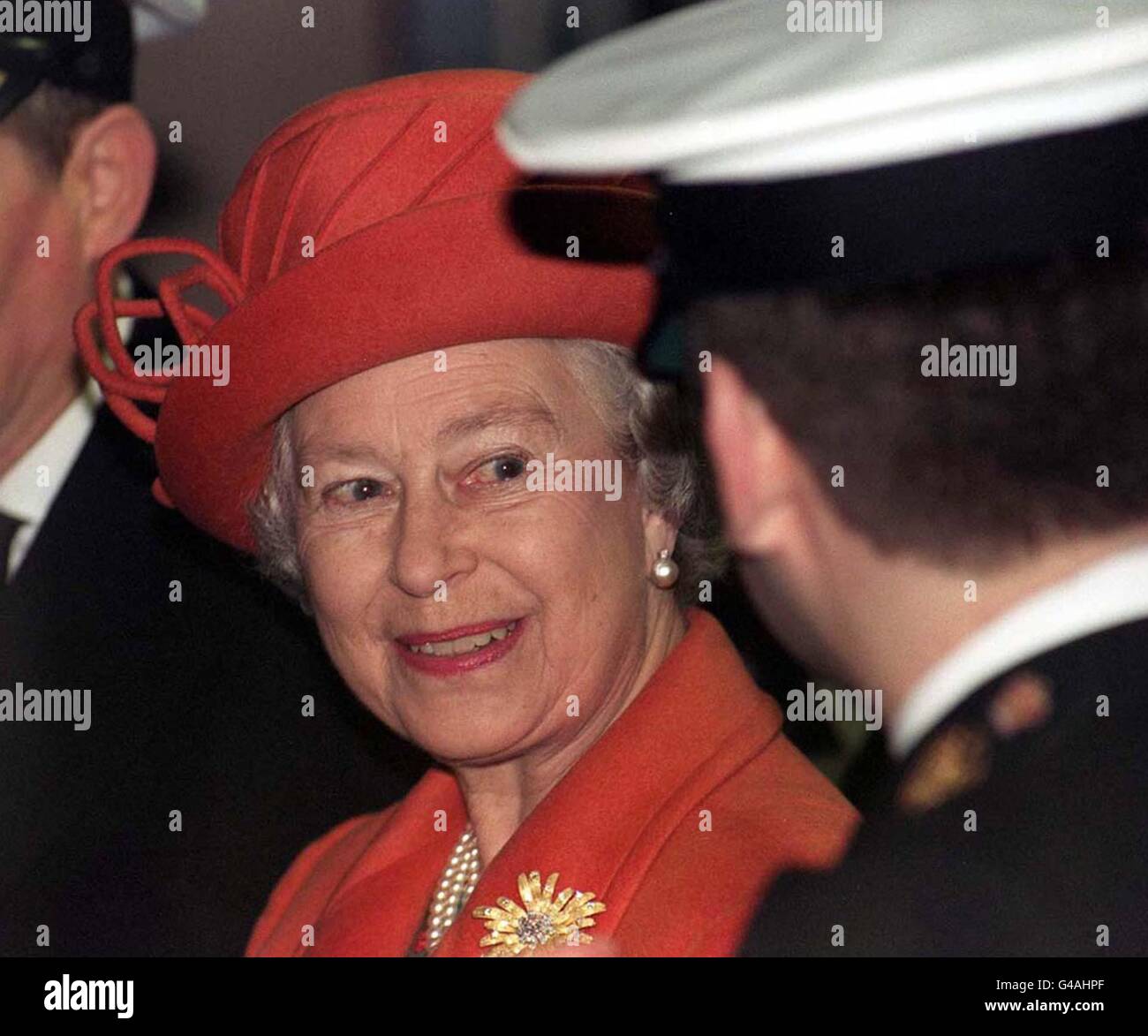 Hms queen elizabeth naming ceremony hi-res stock photography and images ...