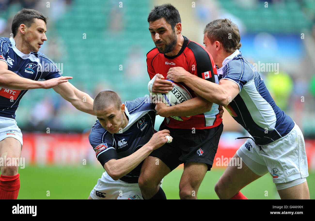 Rugby Union - IRB Emirates Airline London Sevens - Day Two - Twickenham ...
