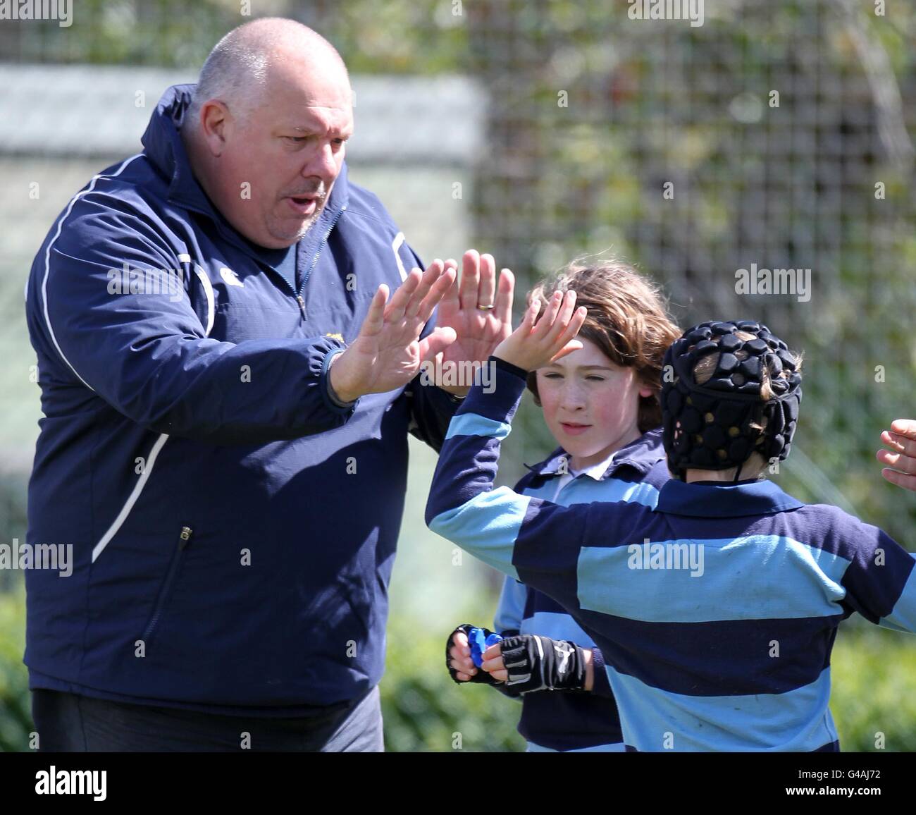 Rugby Union - Forrester Mini Tournament - Craigmount HS Stock Photo - Alamy