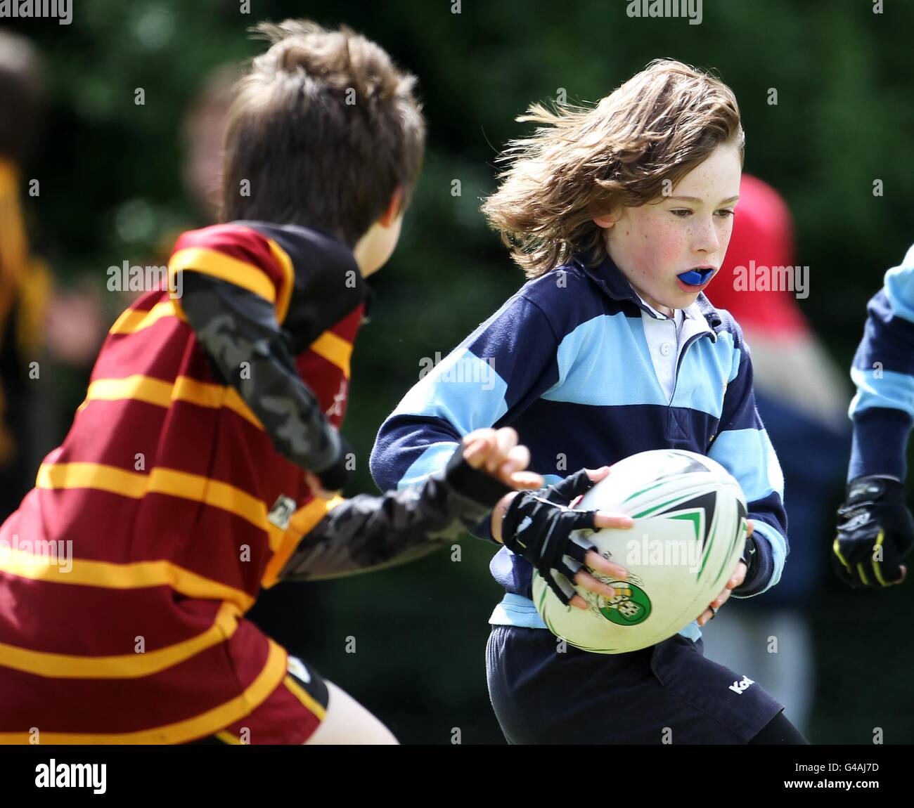 Rugby Union - Forrester Mini Tournament - Craigmount HS Stock Photo - Alamy