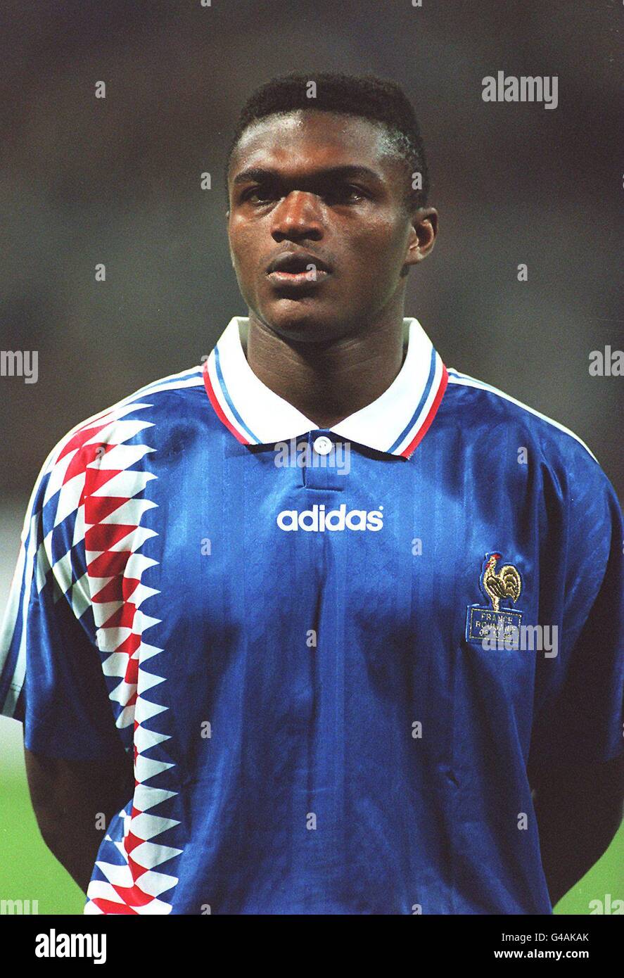 SOCCER. MARCEL DESAILLY, FRANCE Stock Photo - Alamy