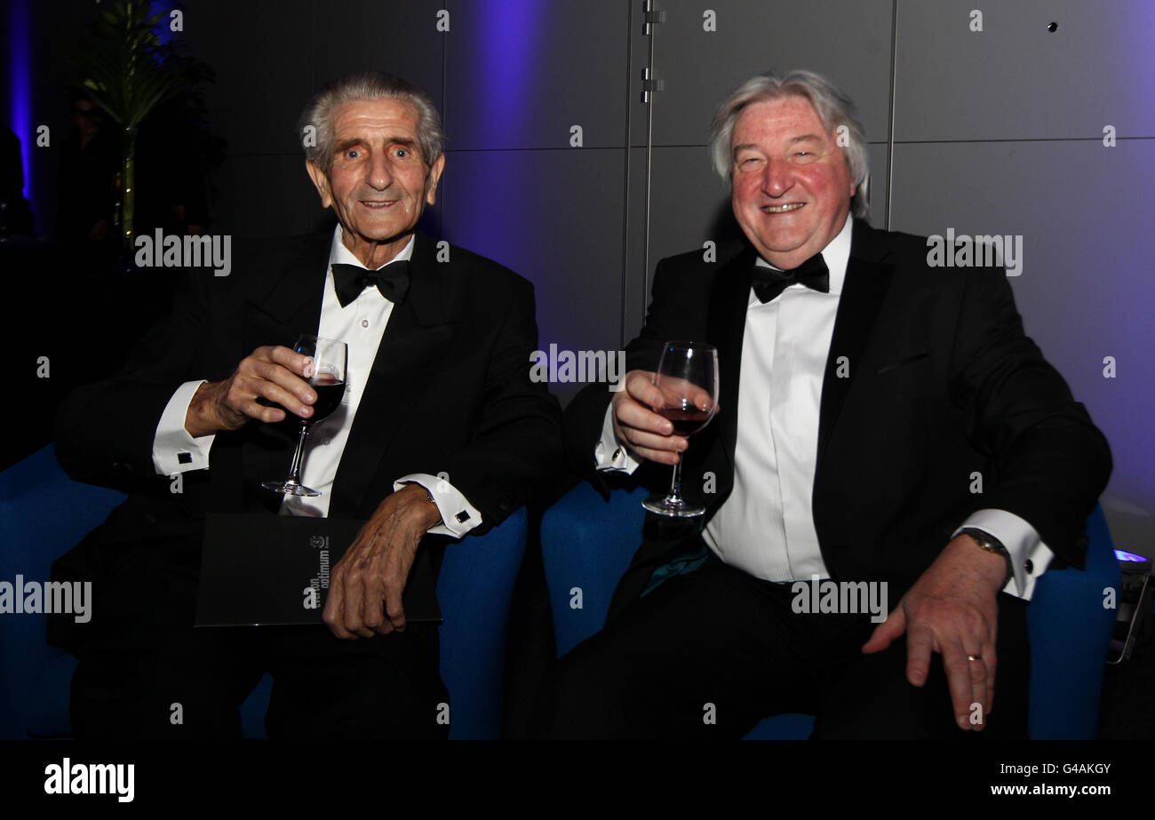 Guests mingle in the VIP Area before the start of the Everton FC End of ...