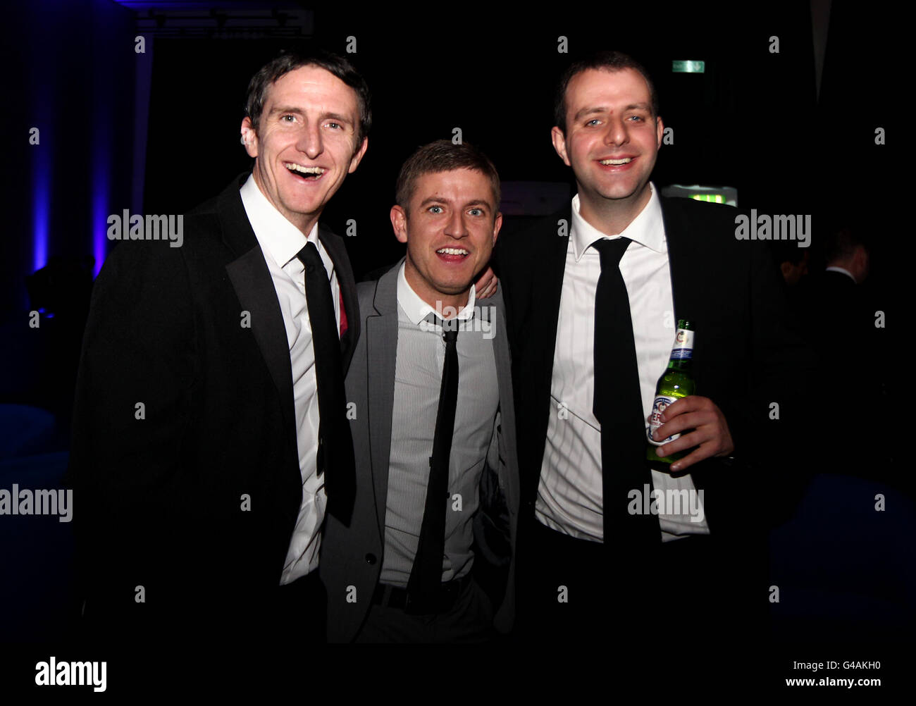 Guests mingle in the VIP Area before the start of the Everton FC End of ...