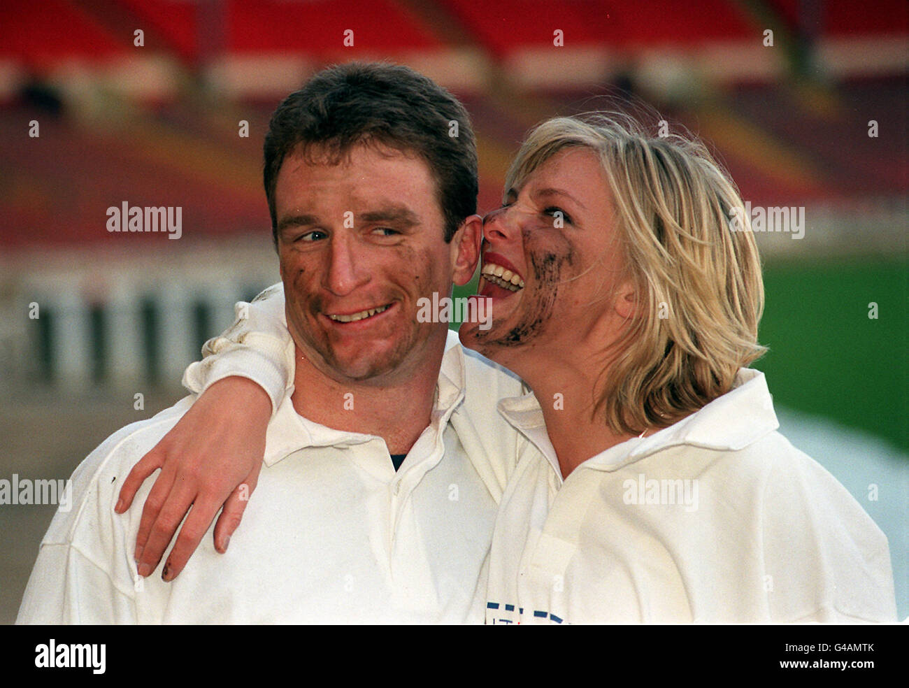 BRITISH GAS/Rugby Janus 3 Stock Photo - Alamy