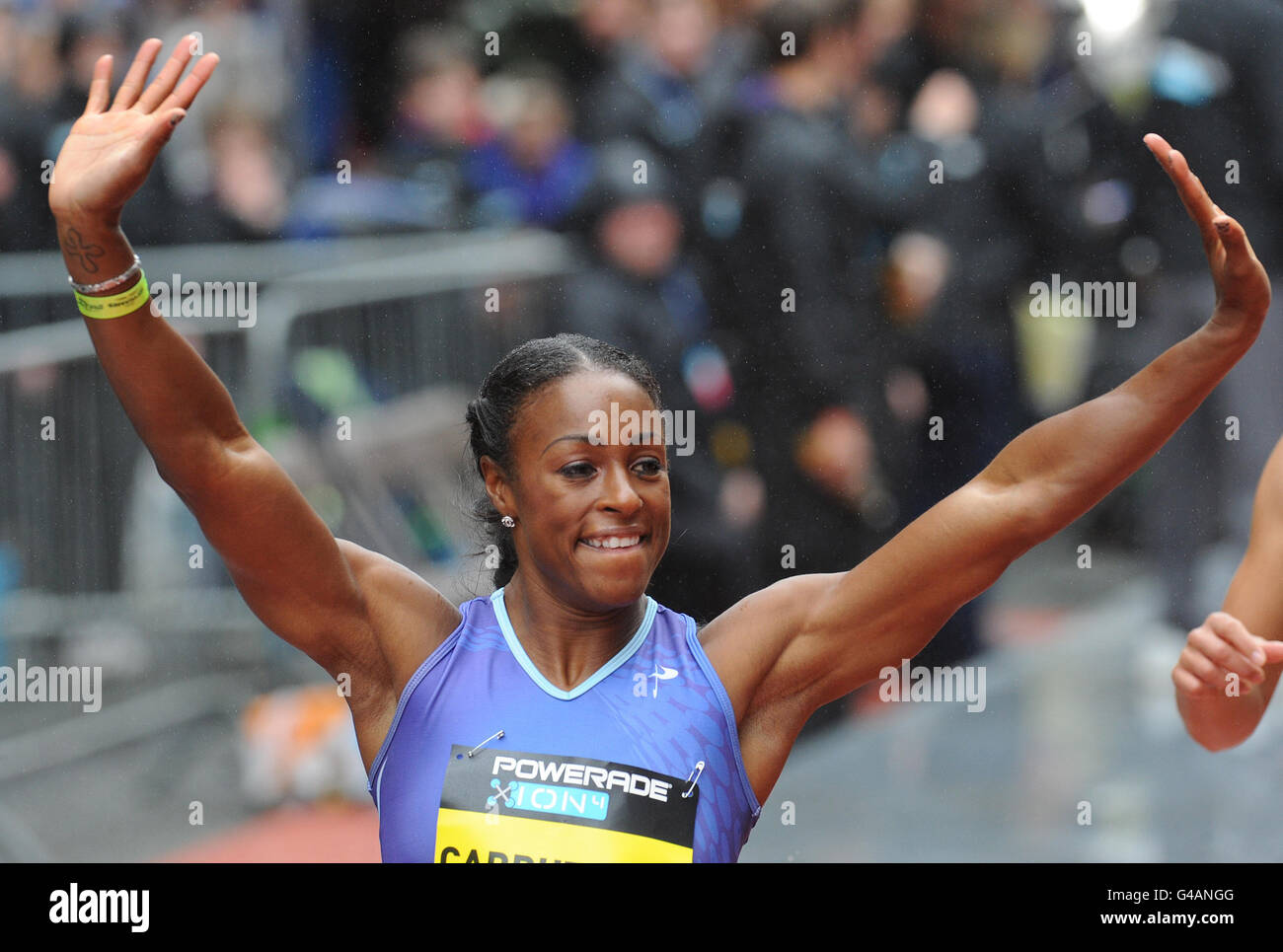 Athletics - Great City Games - Manchester. USA's Danielle Carruthers ...