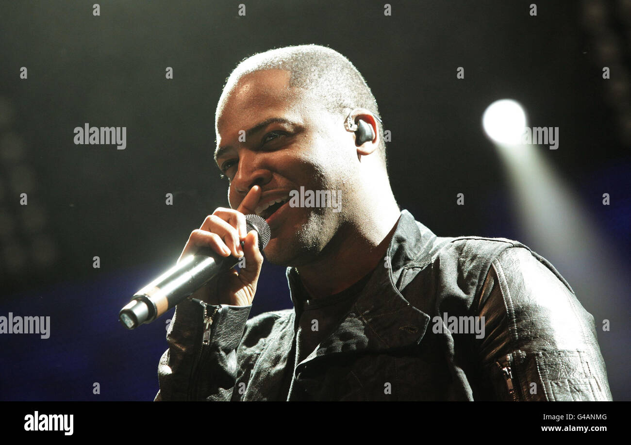 Taio Cruz performing on the Main Stage at BBC Radio 1's Big Weekend ...