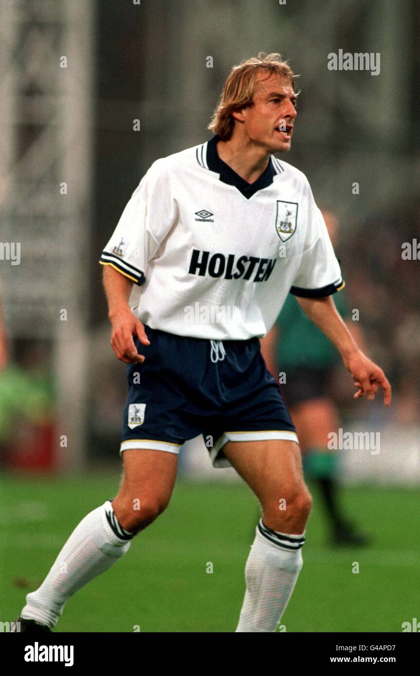 Jurgen klinsmann tottenham hi-res stock photography and images - Alamy