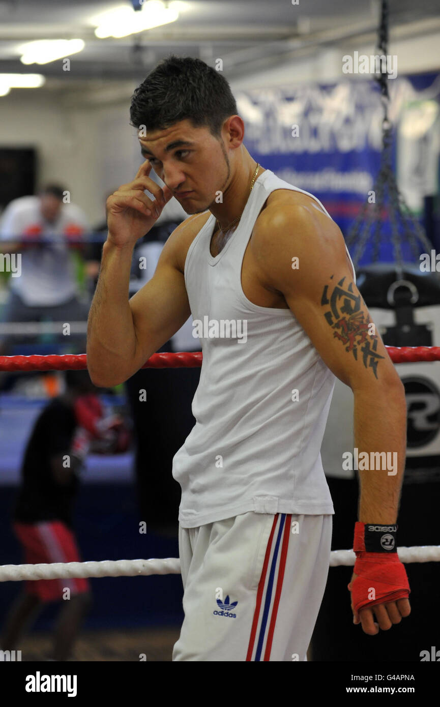 Boxing - Nathan Cleverly Media Work Out - Peacock Gym. Nathan Cleverly ...