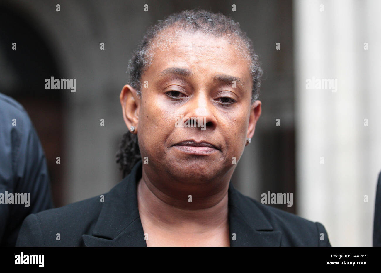Stephen Lawrence's mother Doreen outside the High Court in central ...